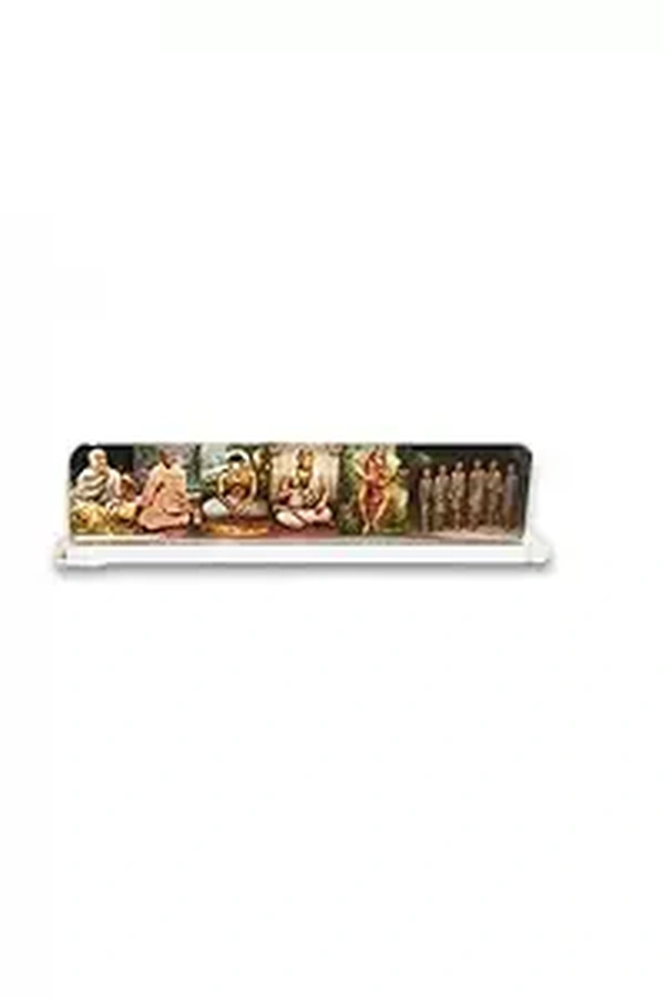 ABHAY ISKCON Guru Parampara 1 x 3.5 Inches (Acrylics) GP01 | Pooja ...