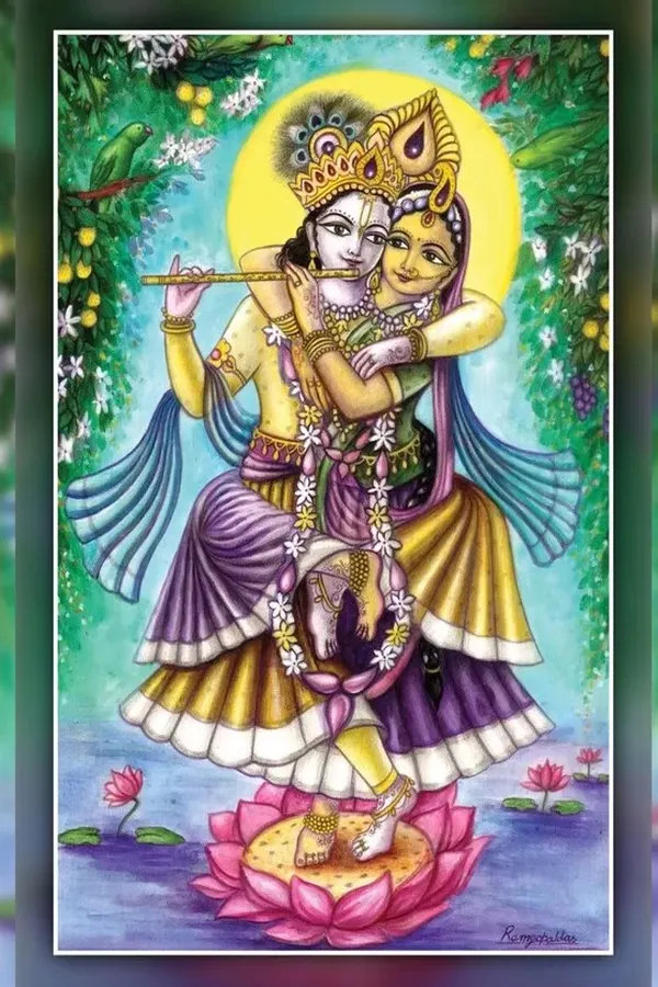 Sri Sri Narsimha Dev and Prahlad Maharaj Canvas Print | ISKCON Mayapur ...