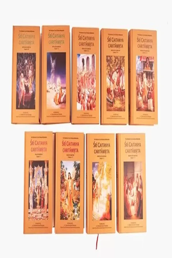 Sri Caitanya Charitamrita English 9 Volume Set | Hardcover Edition – Golden Age Media